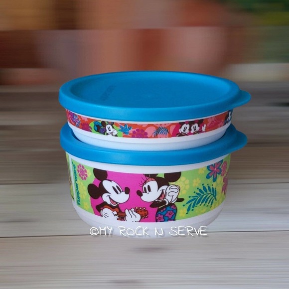 Tupperware | Dining | Tupperware Basic Bright Modular Round Canisters ...